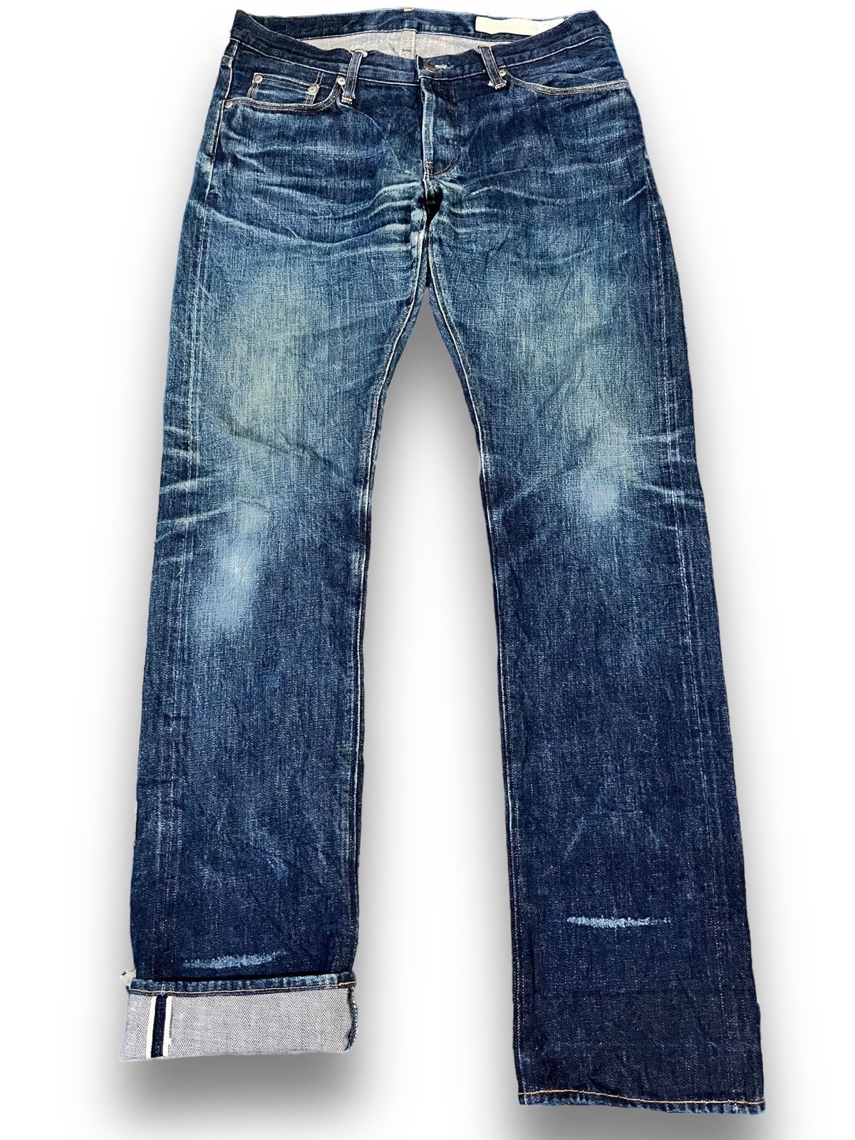 Insight Big John Rare R009 Cotton Deer Leather Selvedge Jeans | Grailed