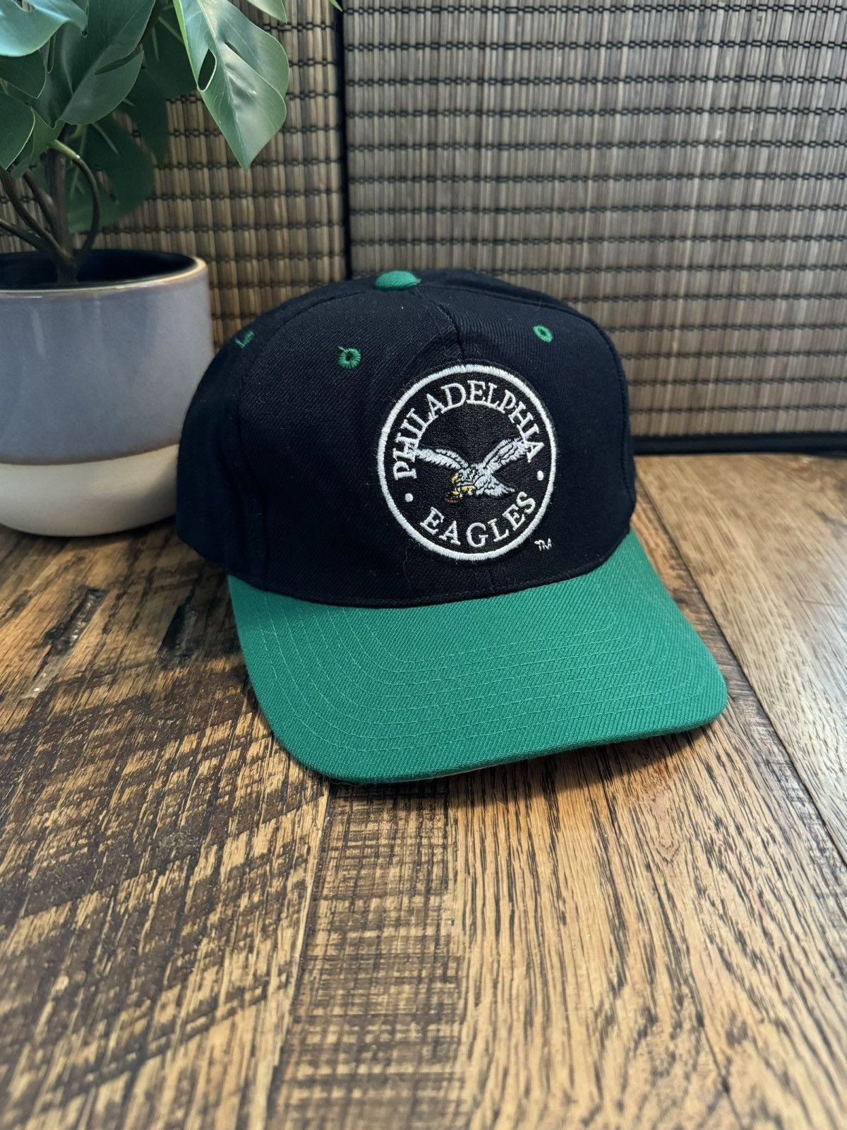 Vintage Vintage AJD Philadelphia Eagles Snap Back Hat Eagle Patch | Grailed