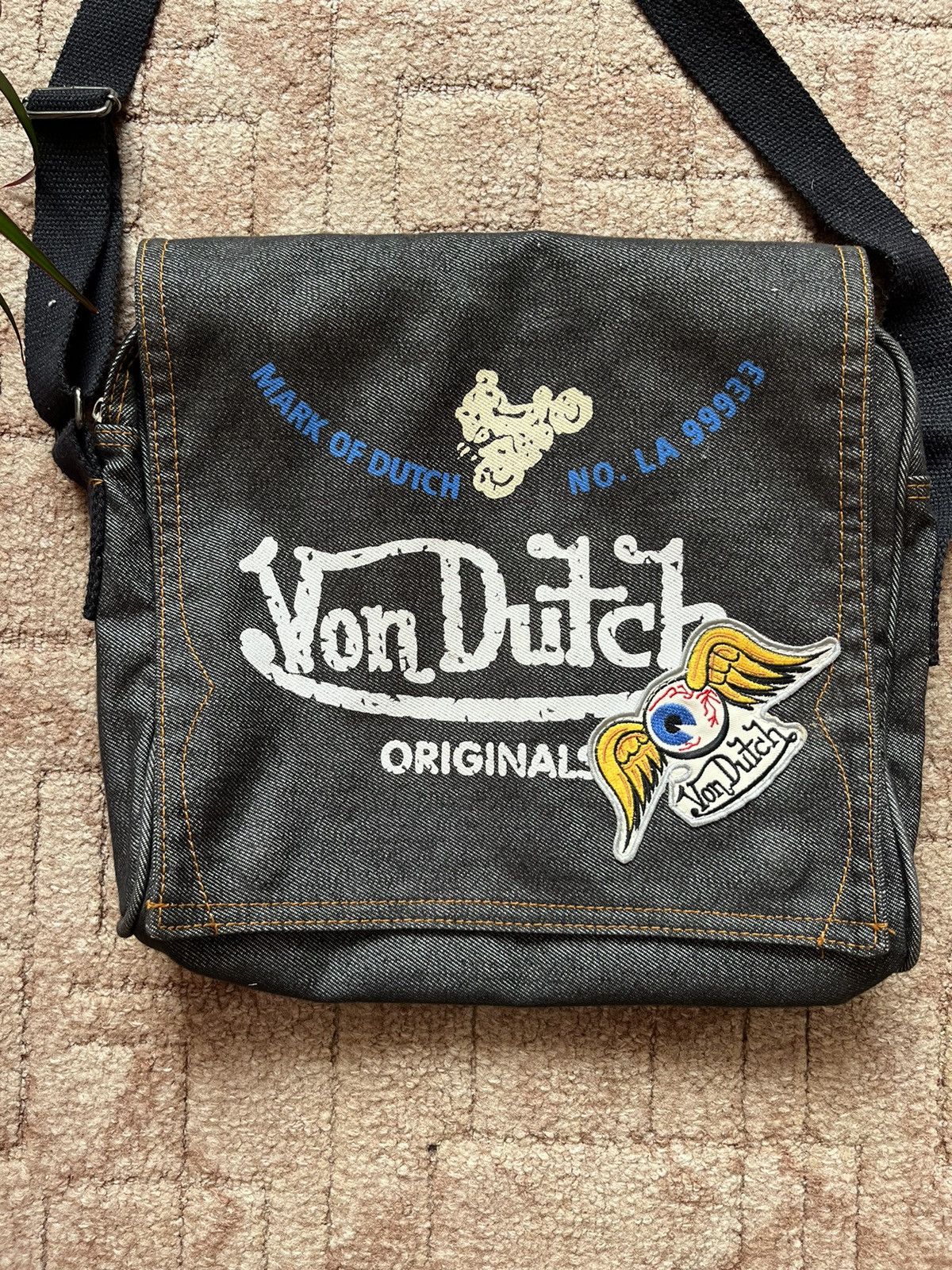 Vintage Vintage Von Dutch Streetwear Crossbody Bag Made In USA | Grailed