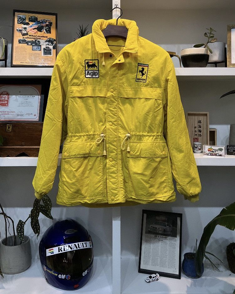 Ferrari Ferrari Agip Formula 1 hooded jacket | Grailed