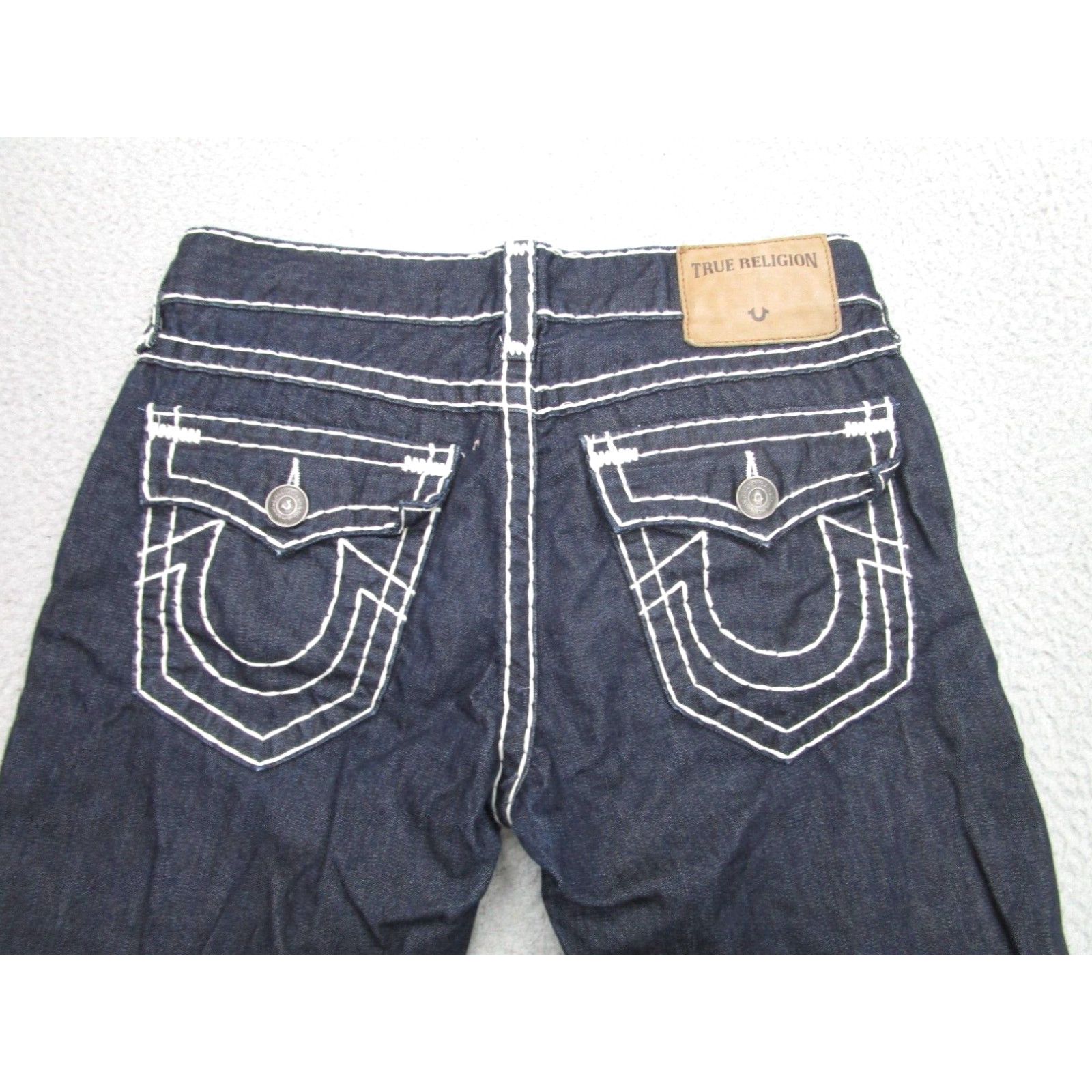 True Religion True Religion Jeans Men 32 Blue Ricky Super T Flap Thick ...