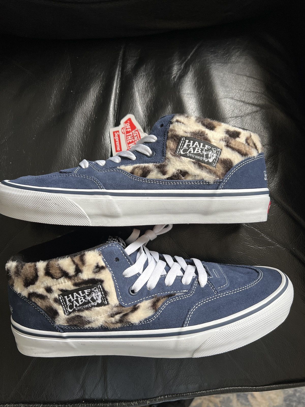 Supreme × Vans Supreme Vans Leopard Half Cab | Grailed