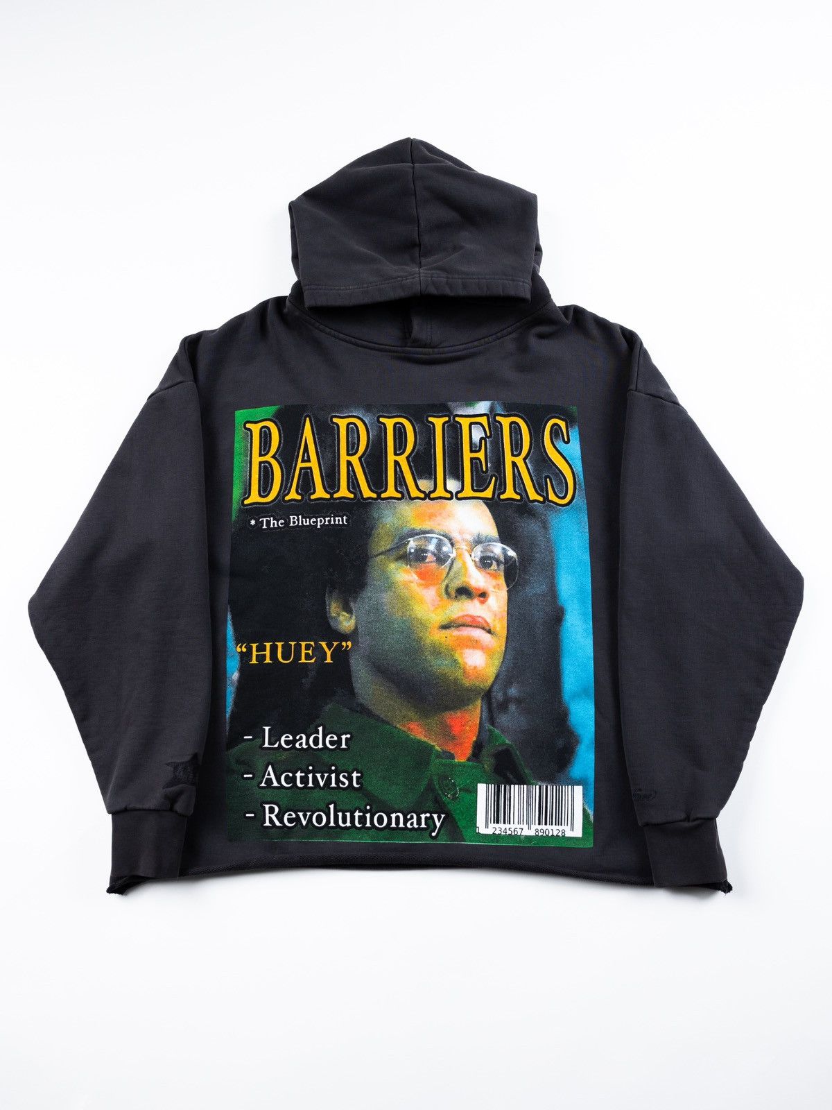 Barriers Barriers Huey Newton Hoodie | Grailed