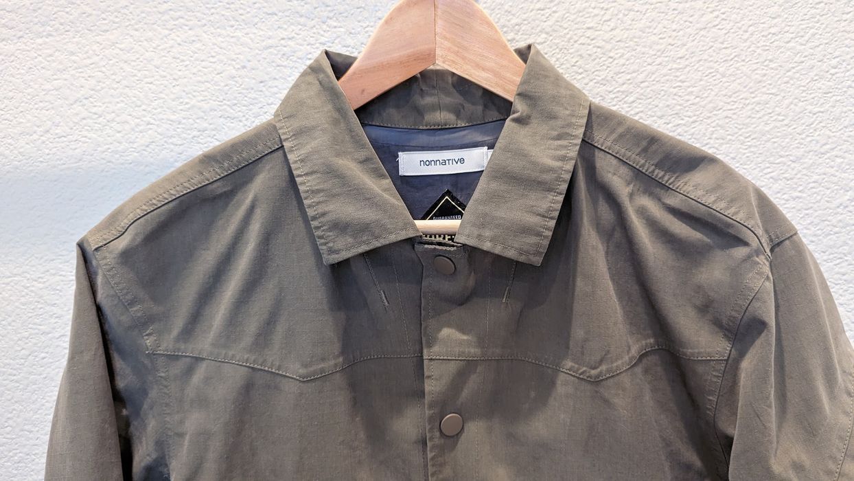 Nonnative Light Cotton Ripstop Gore-Tex Jacket Olive | Grailed
