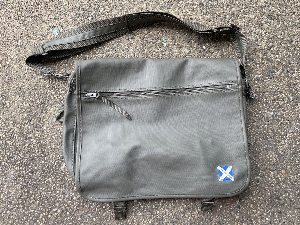 Japanese Brand Rare Porter Yoshida & Co Luggage Label Olive Shoulder ...