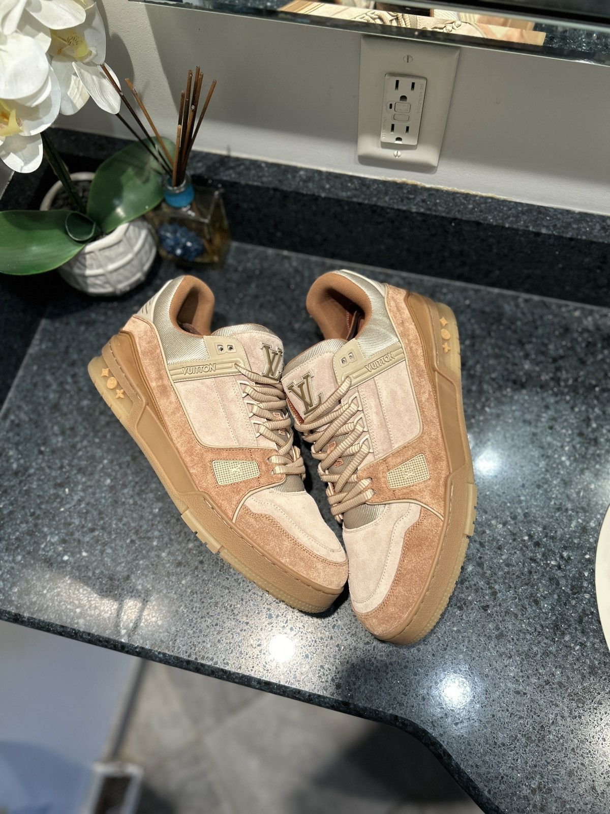 Louis Vuitton NEW Louis Vuitton Trainer ‘Brown/Tan’ Size 10LV RARE ...