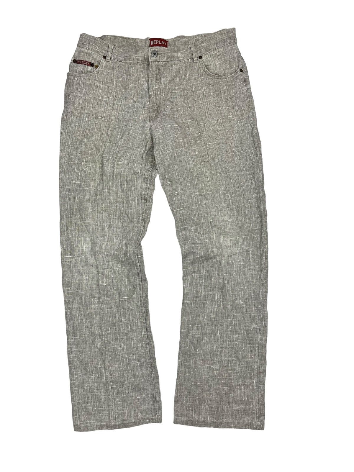 Avant Garde × Italian Designers × Vintage Vintage Italian Linen Pants ...