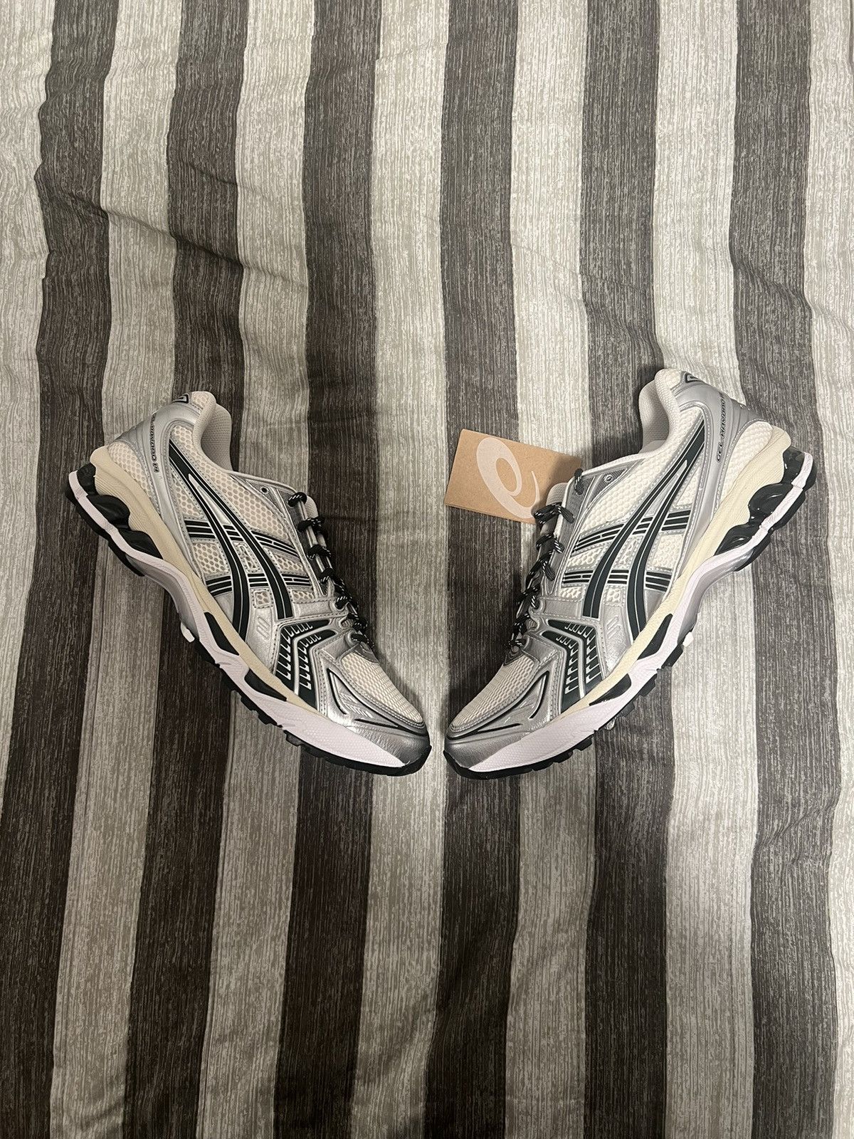 Asics × Hypebeast ASICS Gel-Kayano 14 Kith Cream Scarab (2024) | Grailed