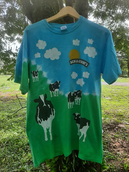 Vintage Vintage Very Rare Ben And Jerrys Art Tie Dye Tee | Grailed