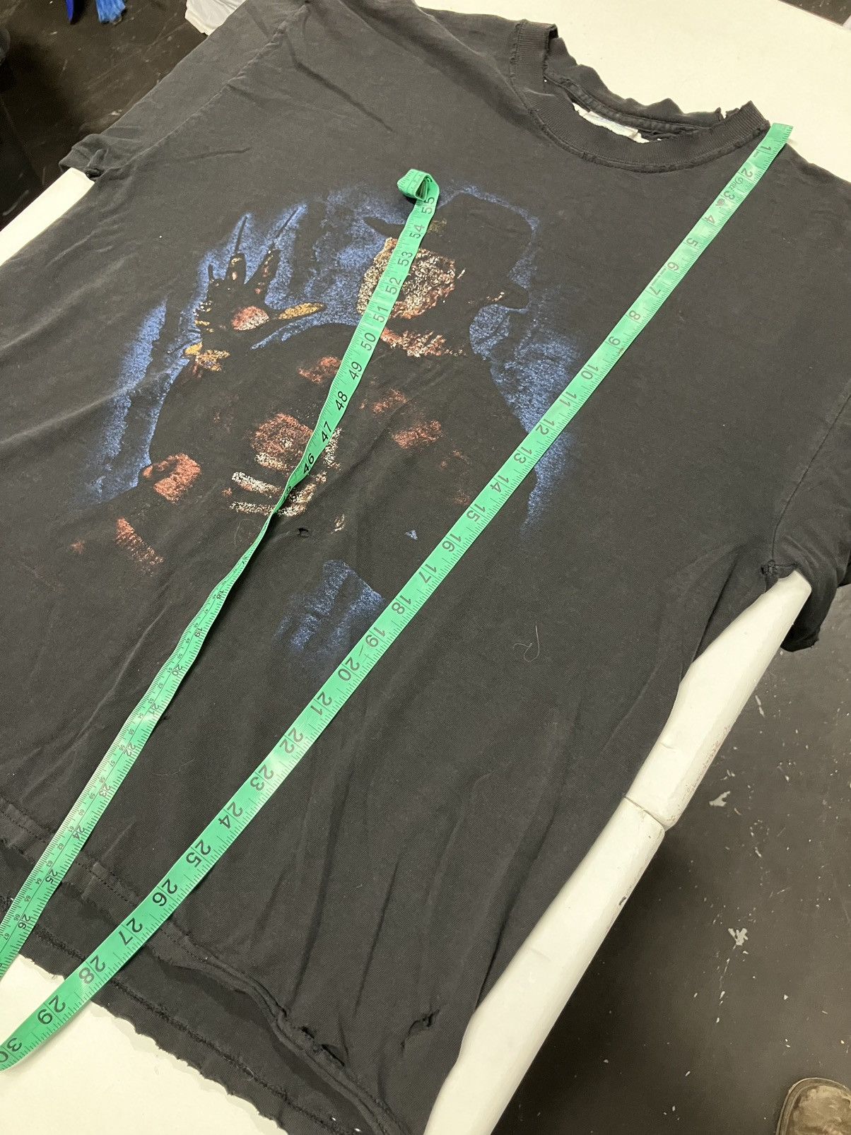 Vintage Vintage 2002 Thrashed Freddy Krueger Horror Movie Film Tee ...