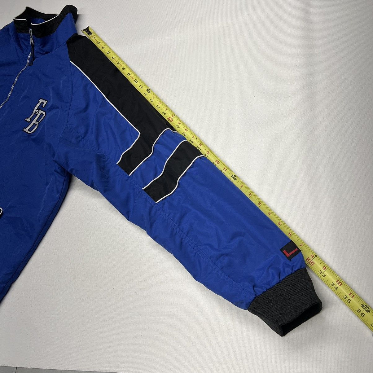 Fubu × Vintage VTG Fubu Jacket Blue Sport Athletic Full Zip The Collection | Grailed