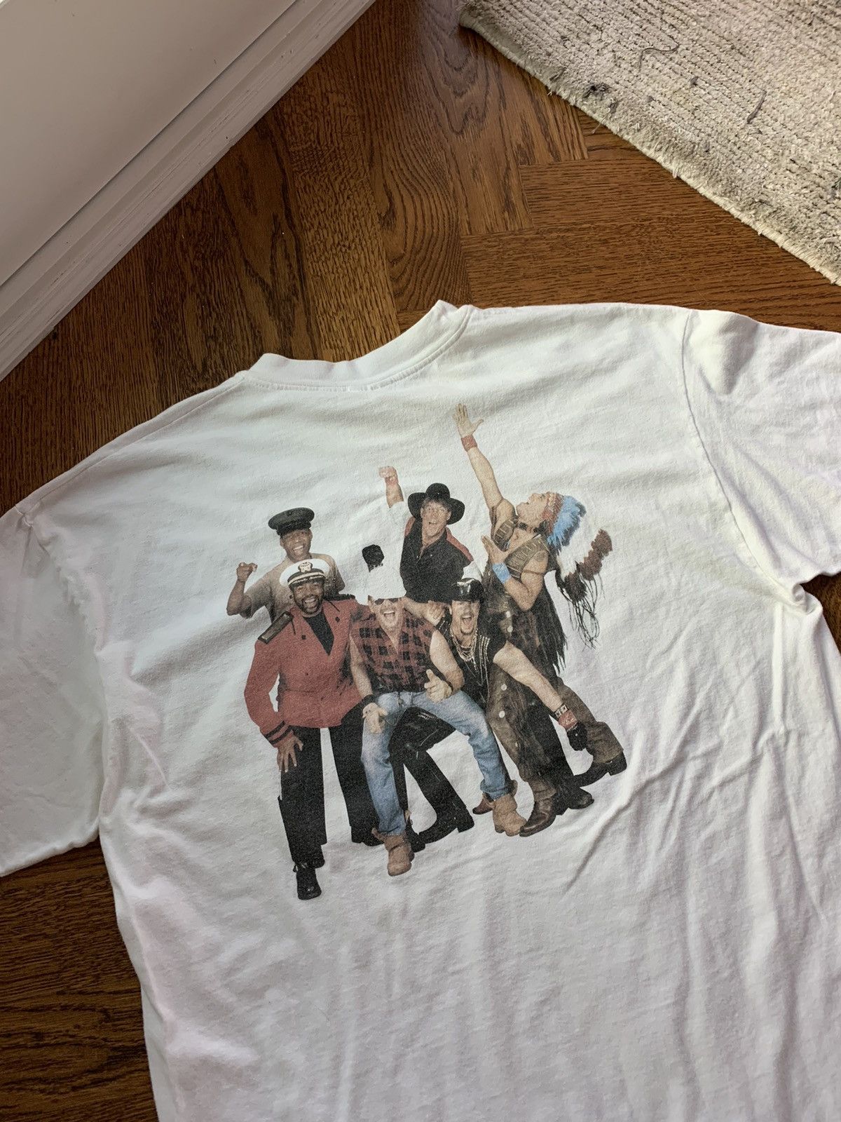 Band Tees × Streetwear × Vintage Vintage Macho Man Village People 80s ...