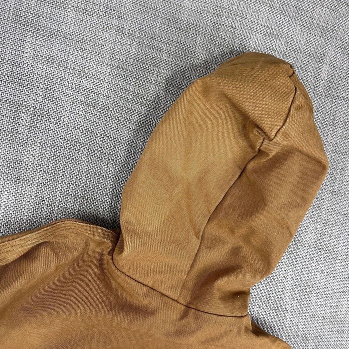 Vintage 90s Union Line Hooded Quilt Line Zip Work Jacket Duck Canvas ...