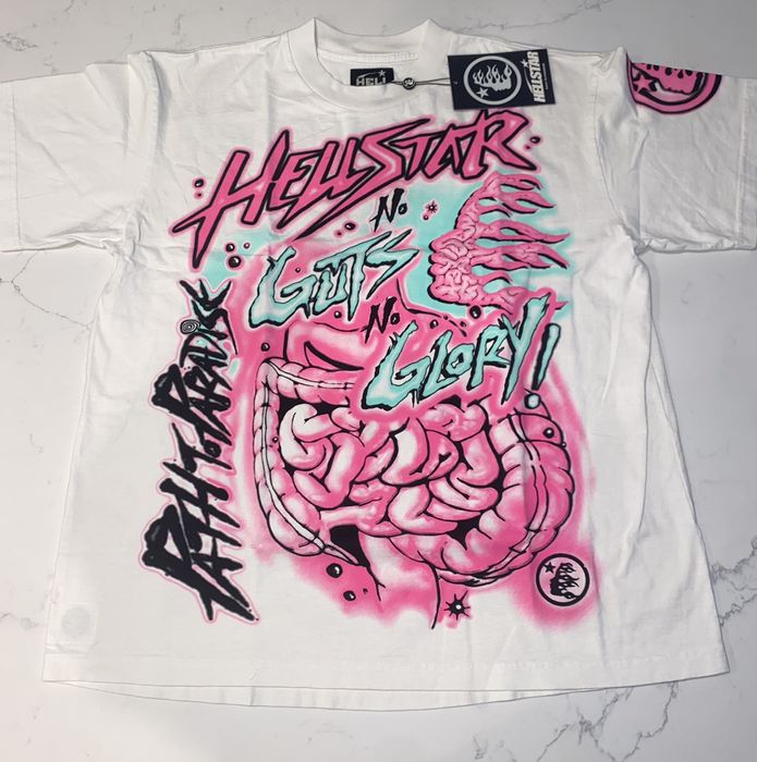 HELLSTAR HELLSTAR Capsule 10 No Guts No Glory Tee shirt size Large ...