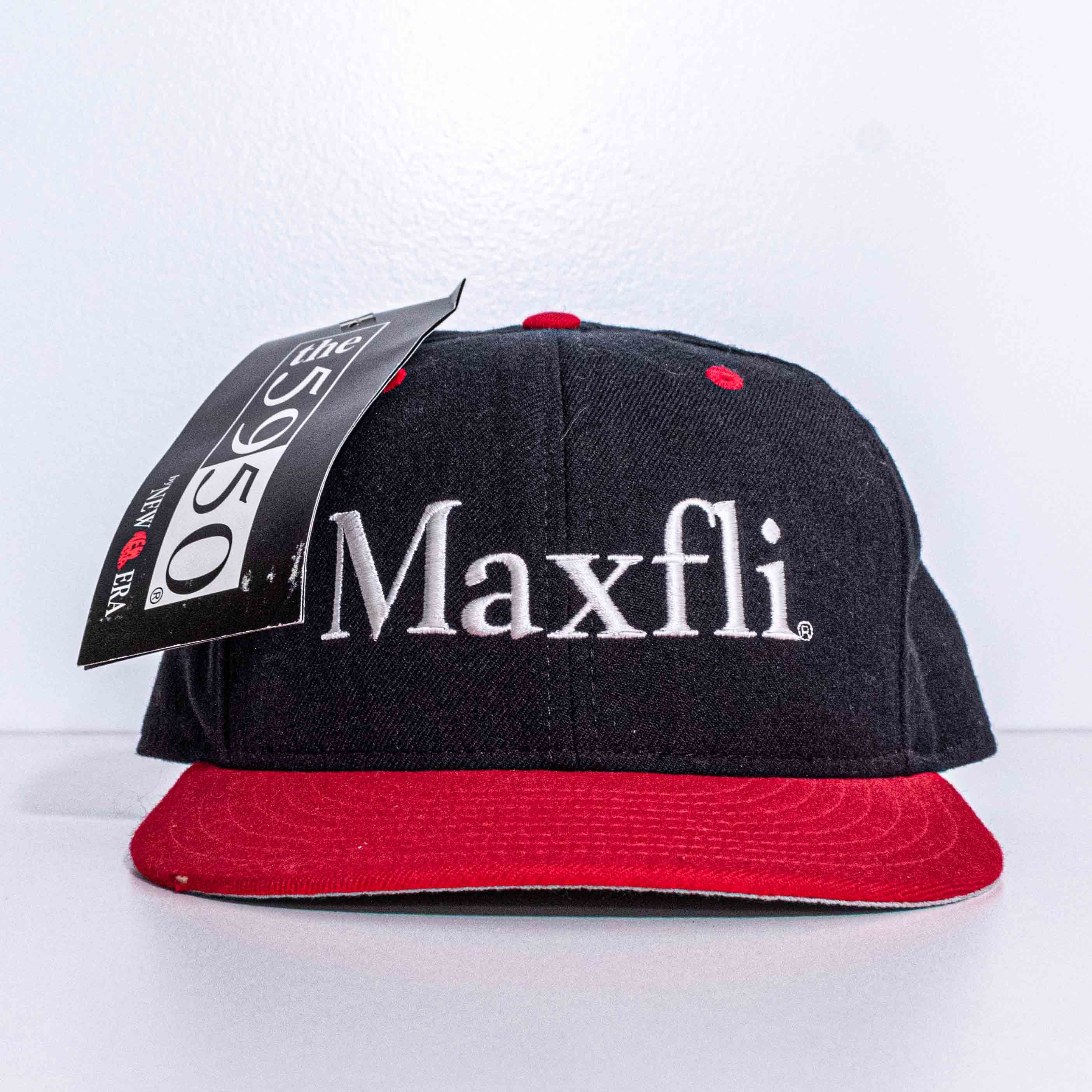 New Era Maxfli Golf New Era 59 50 Fitted Hat Wool Made in USA 7 3/8 ...