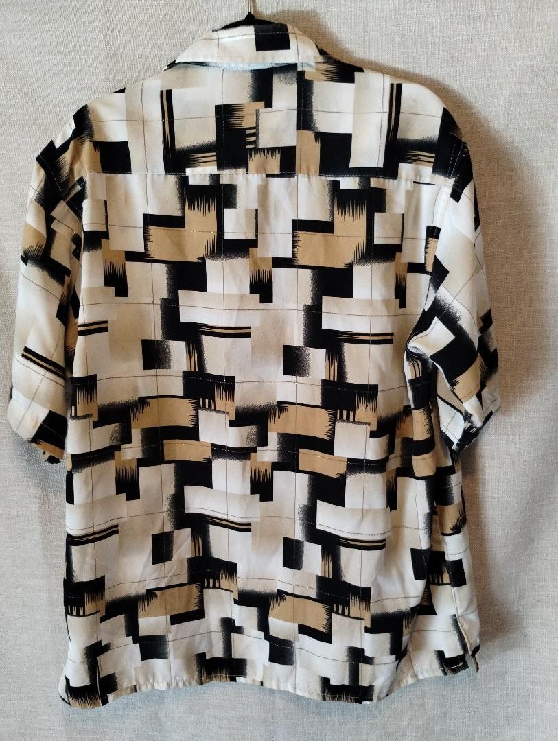 Vintage Vintage Gachu Mod Abstract Designed Button Front Shirt | Grailed