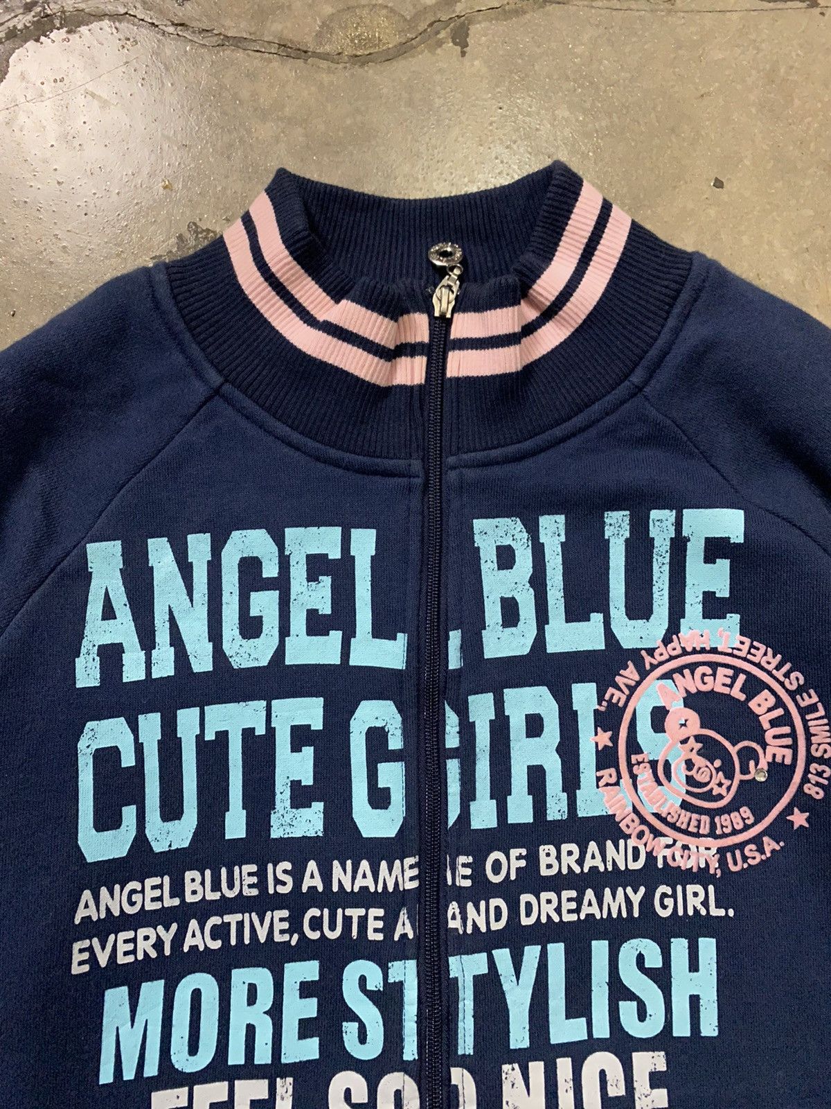 Angel Blue × Japanese Brand × Lovers Rock 1990s Angel Blue Poem and ...
