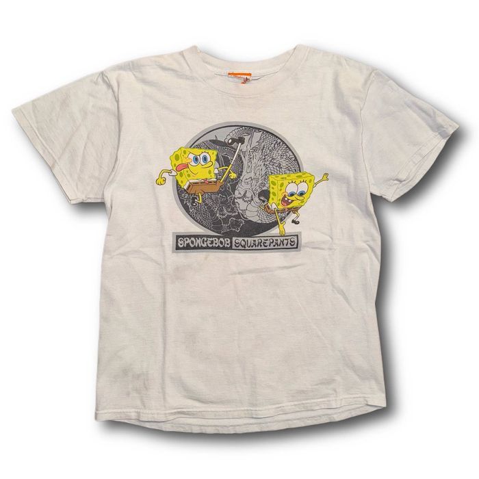 Nickelodeon Spongebob Vintage 2002 Karate White Nickelodeon T Shirt ...