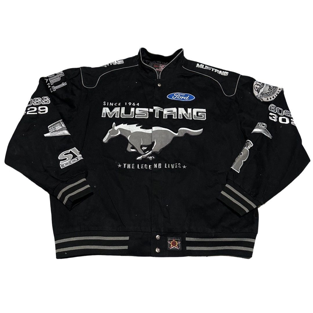 Vintage FORD MUSTANG RACING JACKET CONMEMORATION MUSTANG MOTORS 🐎 | Grailed