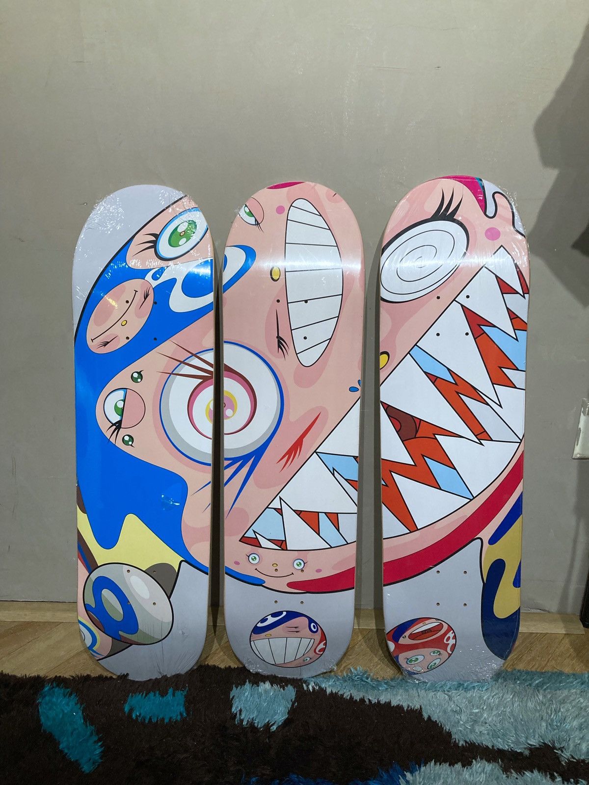 ComplexCon × Takashi Murakami × Tokyo SS18 NEW SET OF 3 MR. DOB SHARK ...