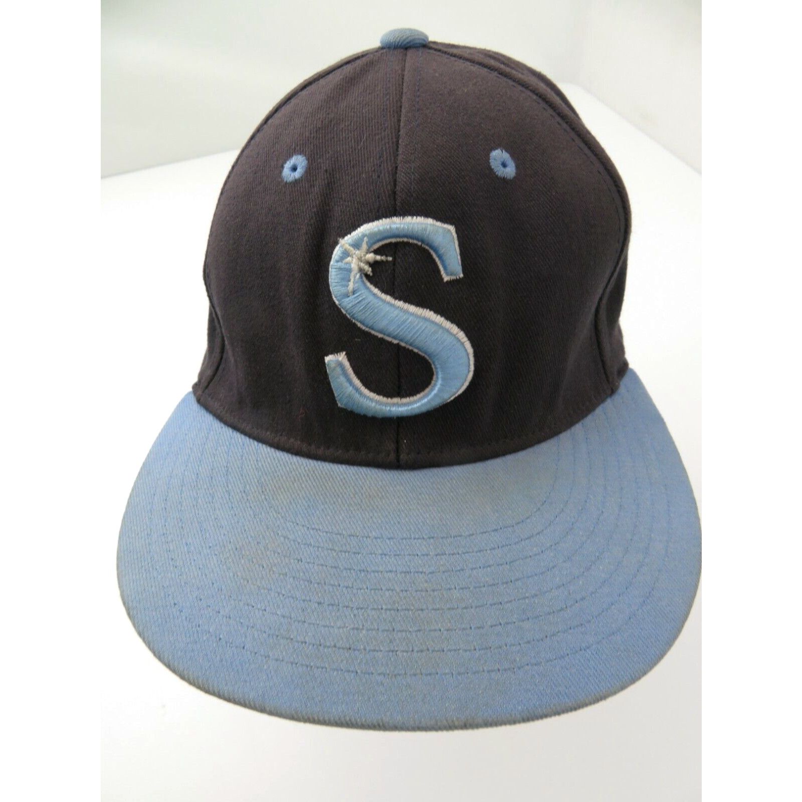 Vintage Sting Little League? Blue Fitted 6 7/8 Adult Baseball Ball Cap ...
