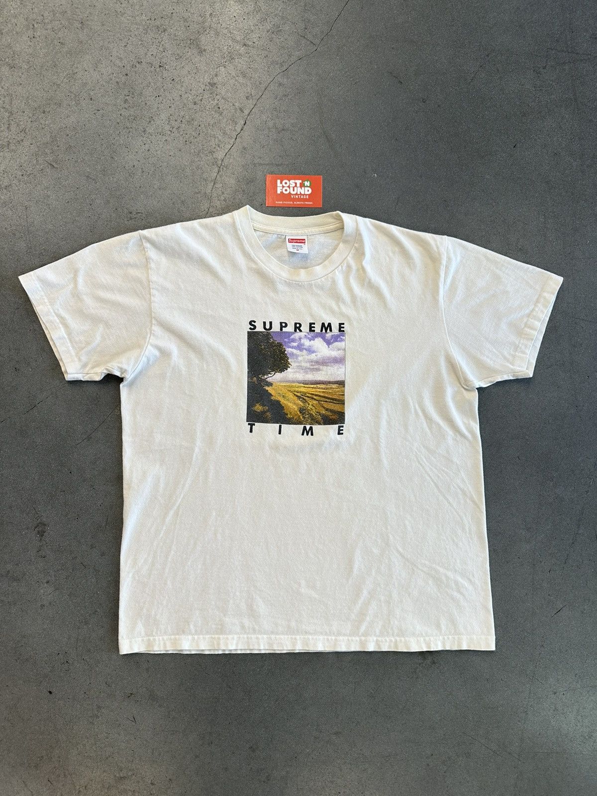 Supreme SS20 Supreme Time Tee | Grailed