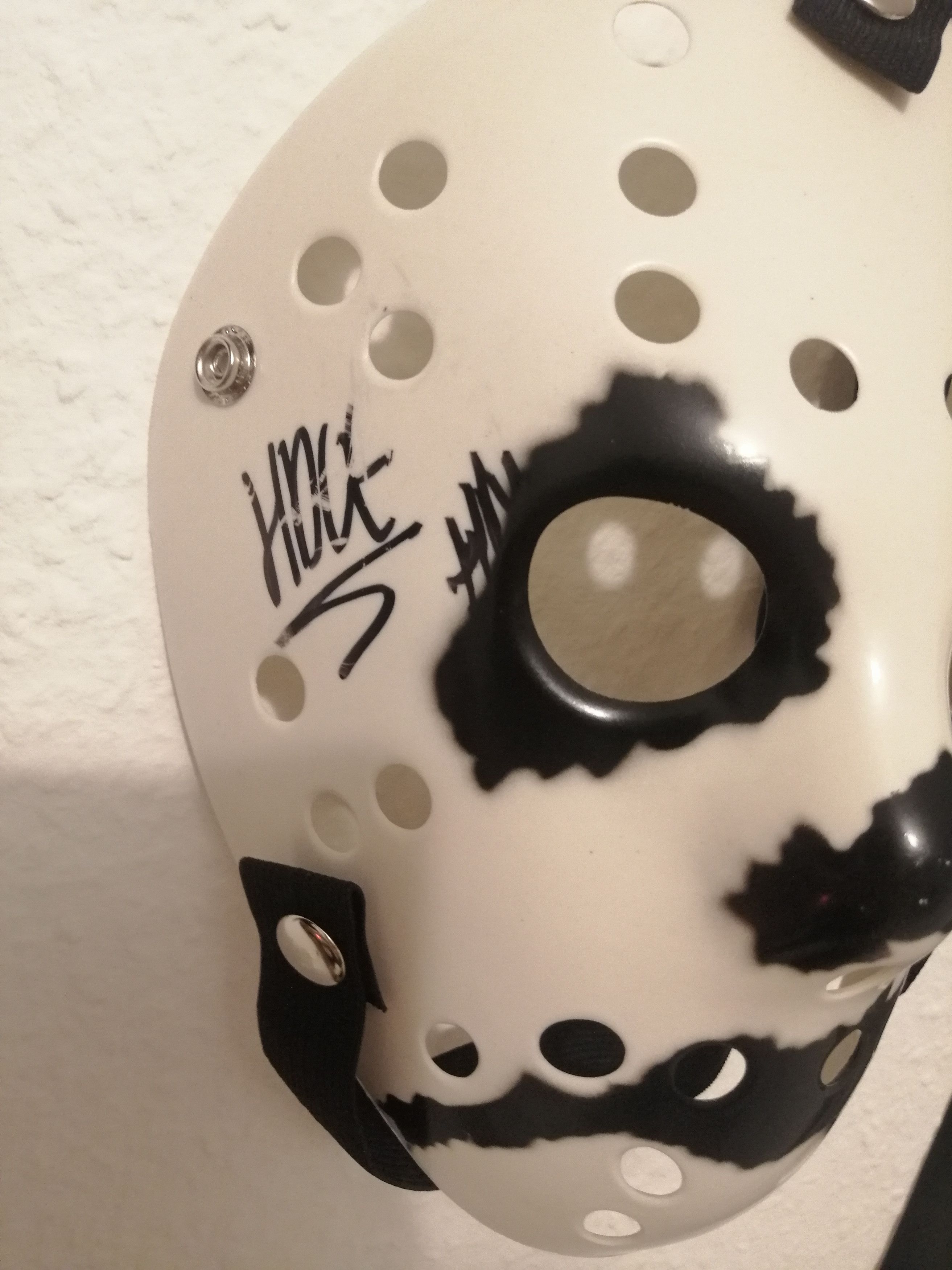 Drain Gang × Haunted Mound Haunted mound tour mask signed | Grailed