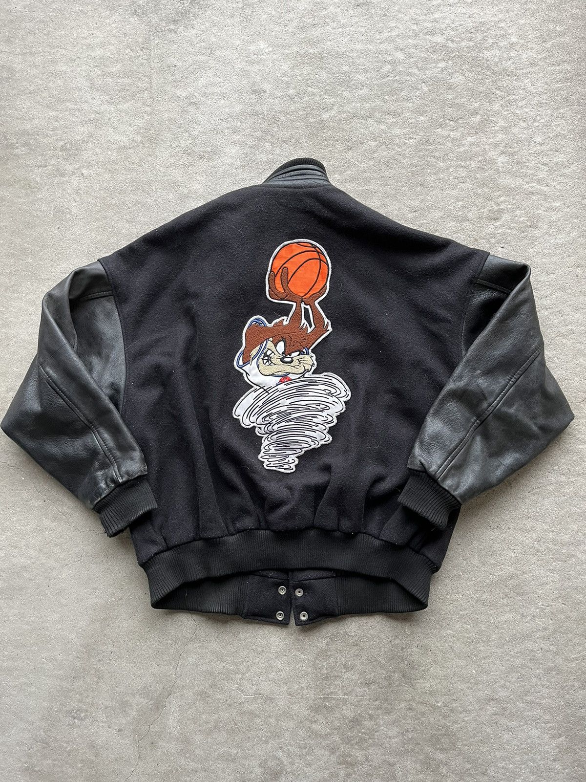 Movie × Varsity Jacket × Vintage Vintage 90s Space Jam Varsity Jacket ...