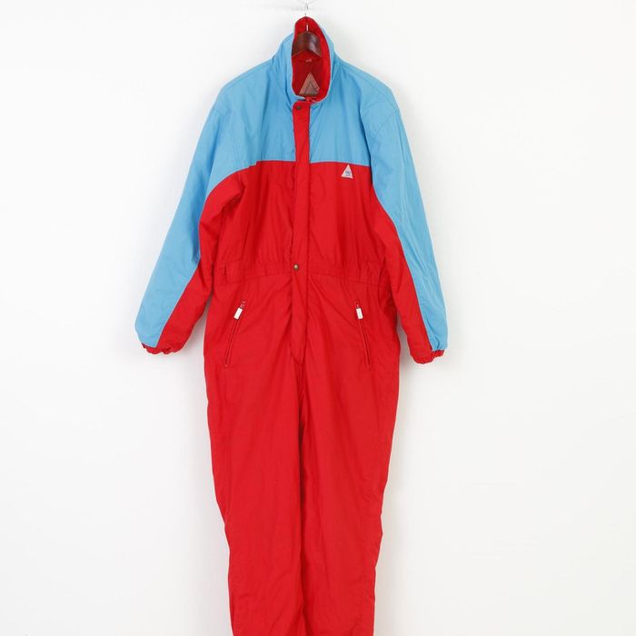 Vintage Take Off Men 54 L Ski Suit One Piece Red Retro Vintage 0215 ...