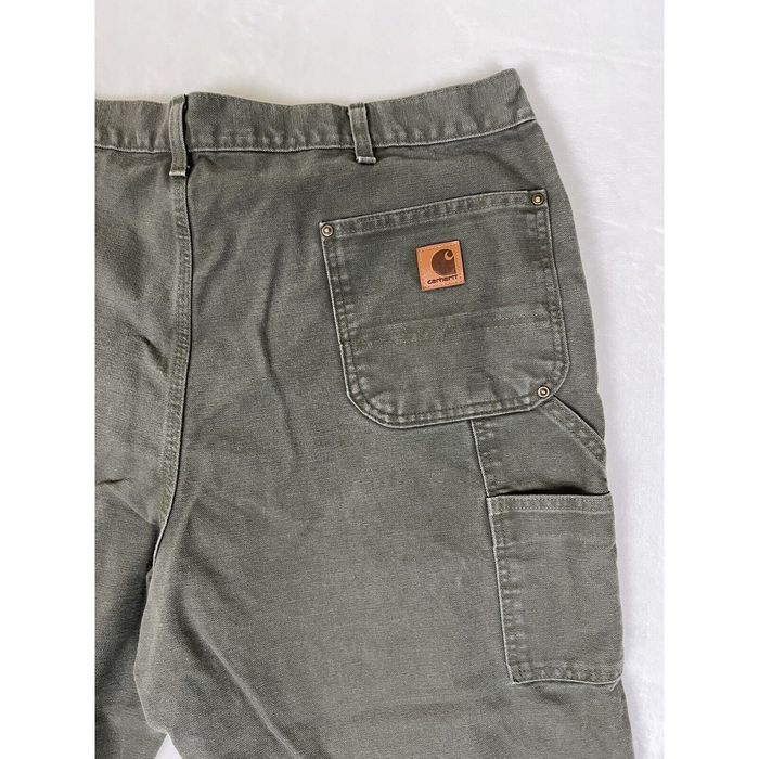 Carhartt Carhartt B136 Moss Double Knee Caprenter Pant Dungaree Size | Grailed