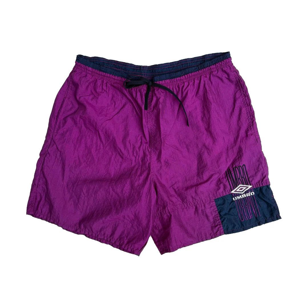 Umbro Umbro 1990 90s Vintage USA Made Logo Rare Soccer Shorts | Grailed
