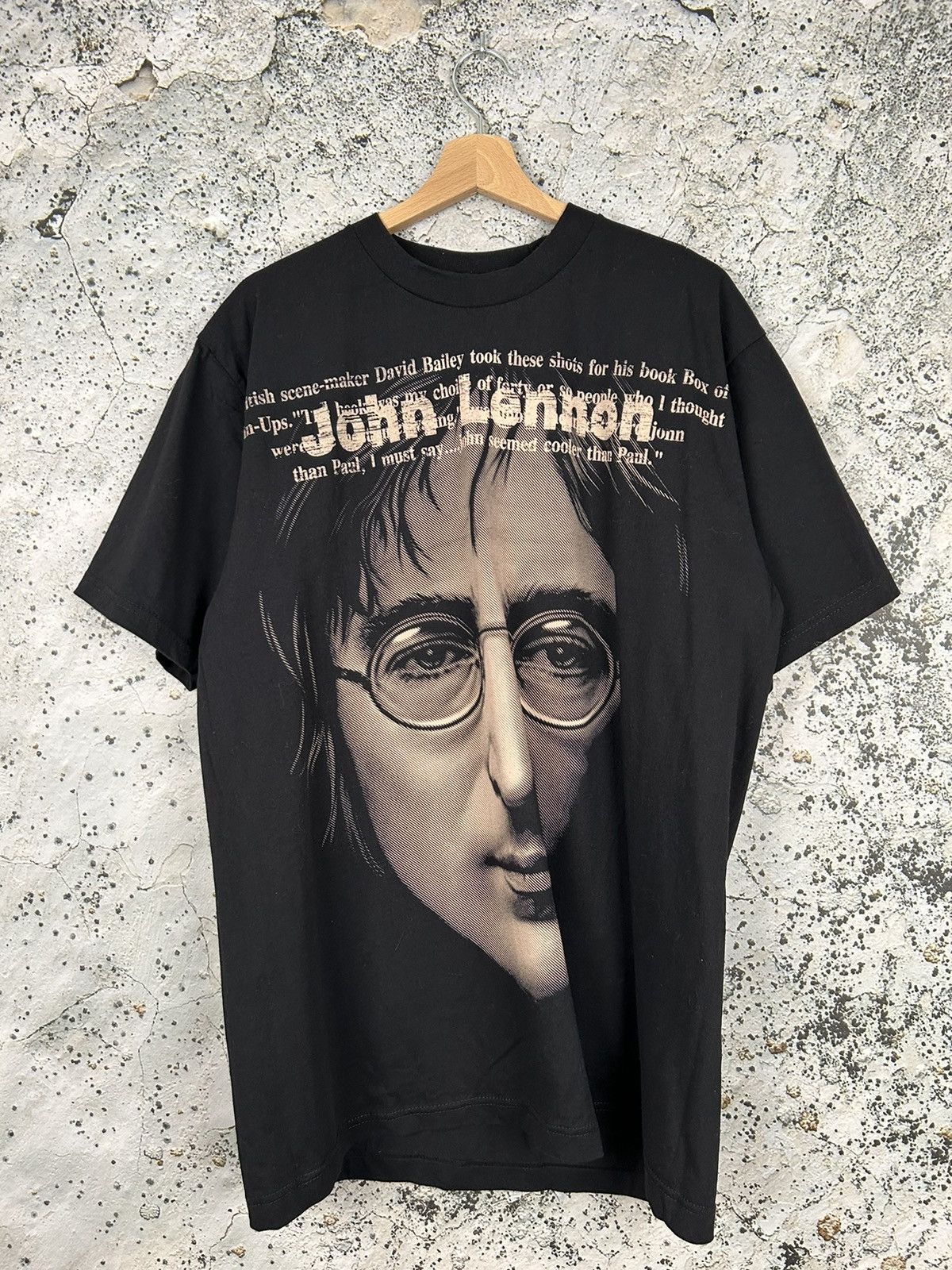 Vintage Vintage John Lennon Rock Band Tee Artist AOP Print Rare | Grailed Vintage Vintage John Lennon Rock Band Tee Artist AOP Print Rare | Grailed