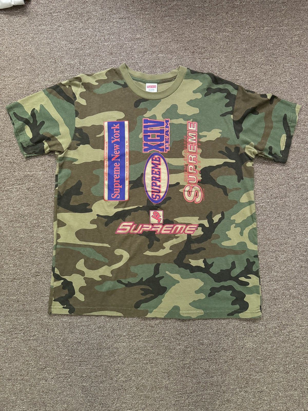 Supreme Multi Logos Tee | Grailed