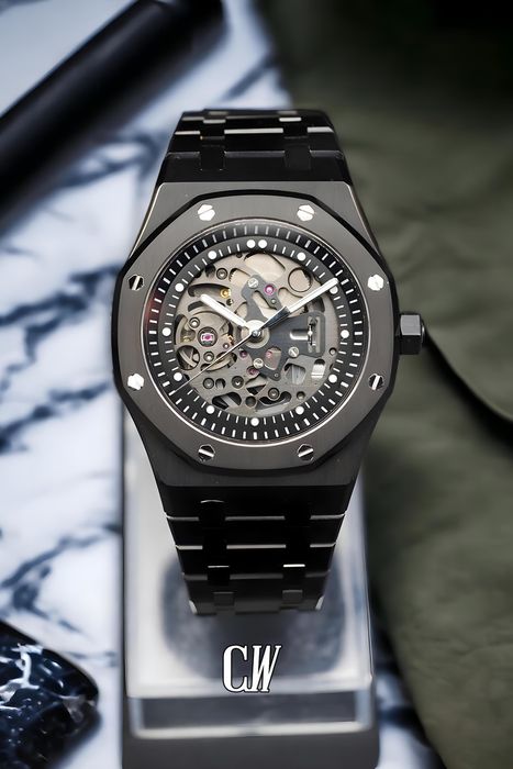 Seiko Seiko mod Royal oak Skeleton watch | Grailed