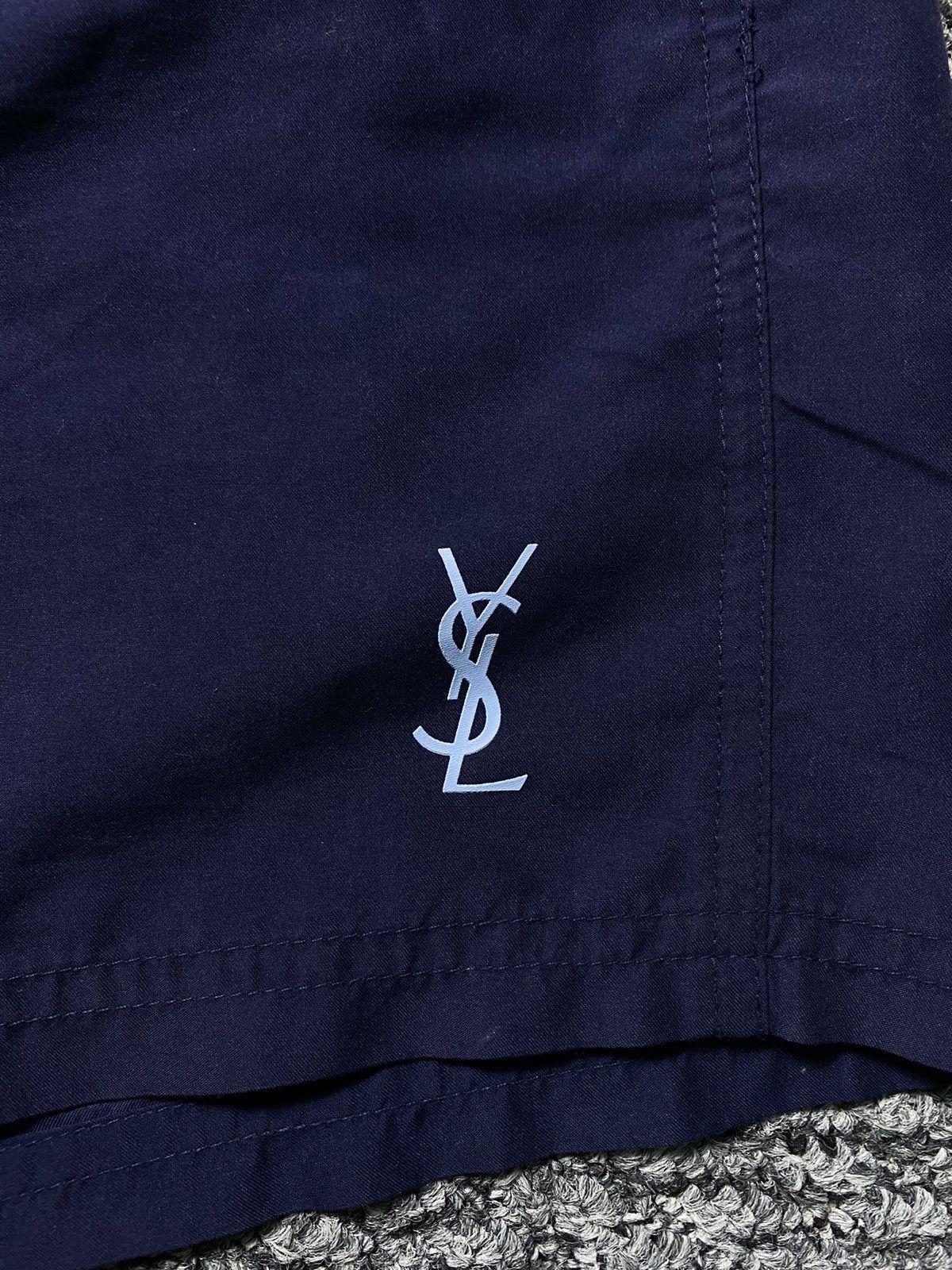 Vintage Vintage Yves Saint Laurent YSL Navy Blue Swimming Shorts | Grailed