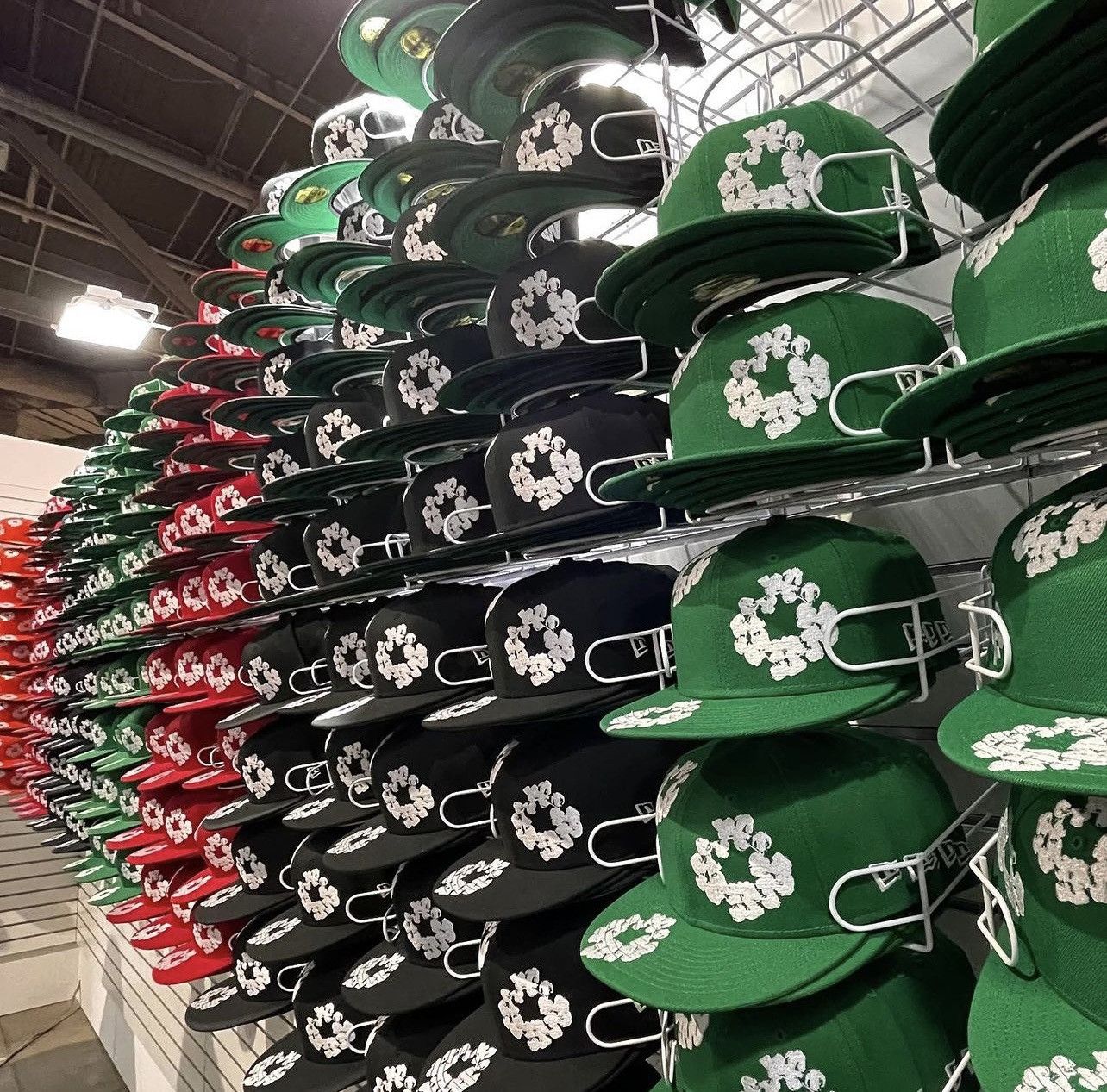 DENIM TEARS Denim Tears Cotton Wreath Fitted Cap | Grailed