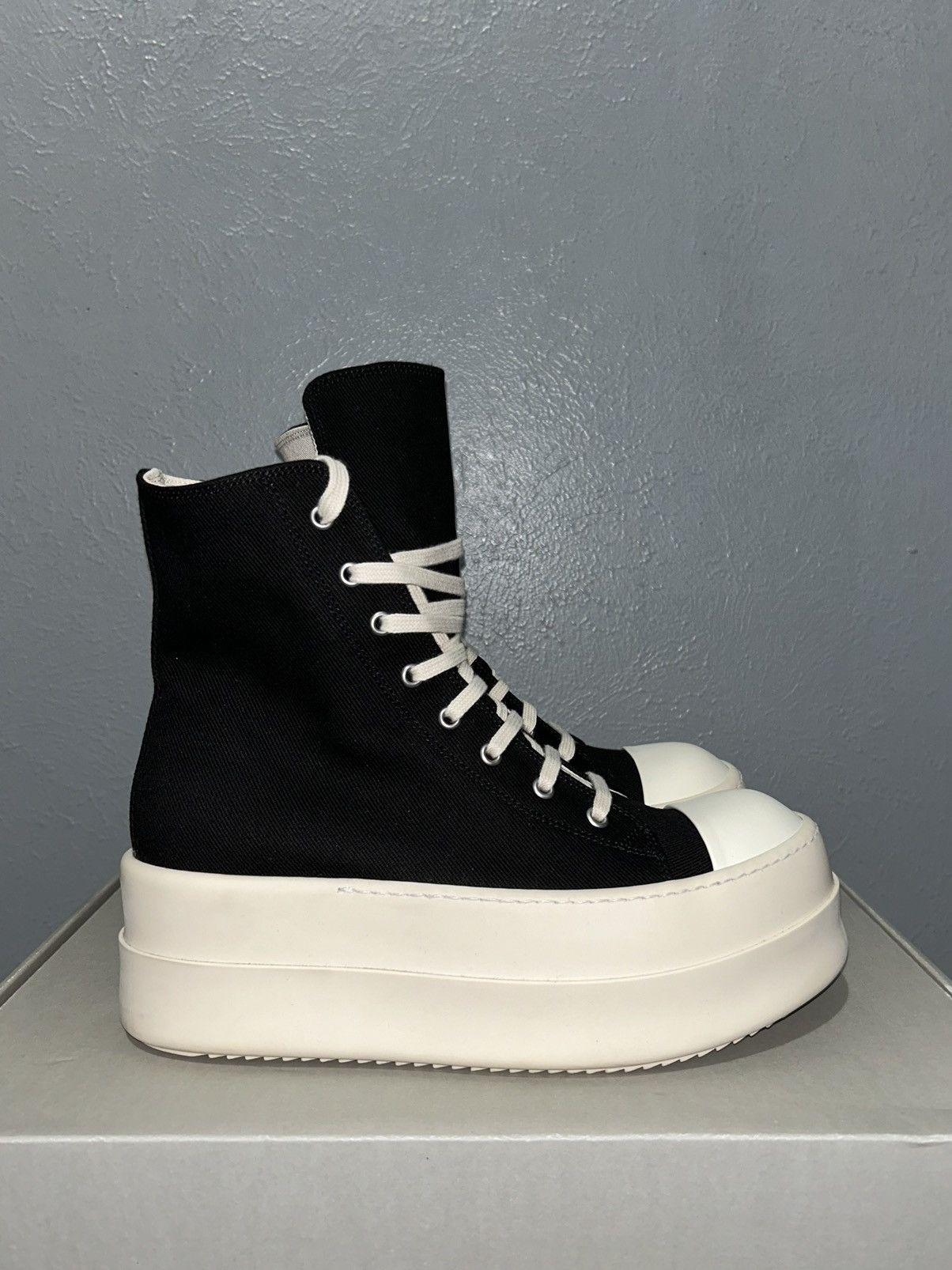 Rick Owens × Rick Owens Drkshdw RICK OWENS DRKSHDW MEGA BUMPER RAMONE ...