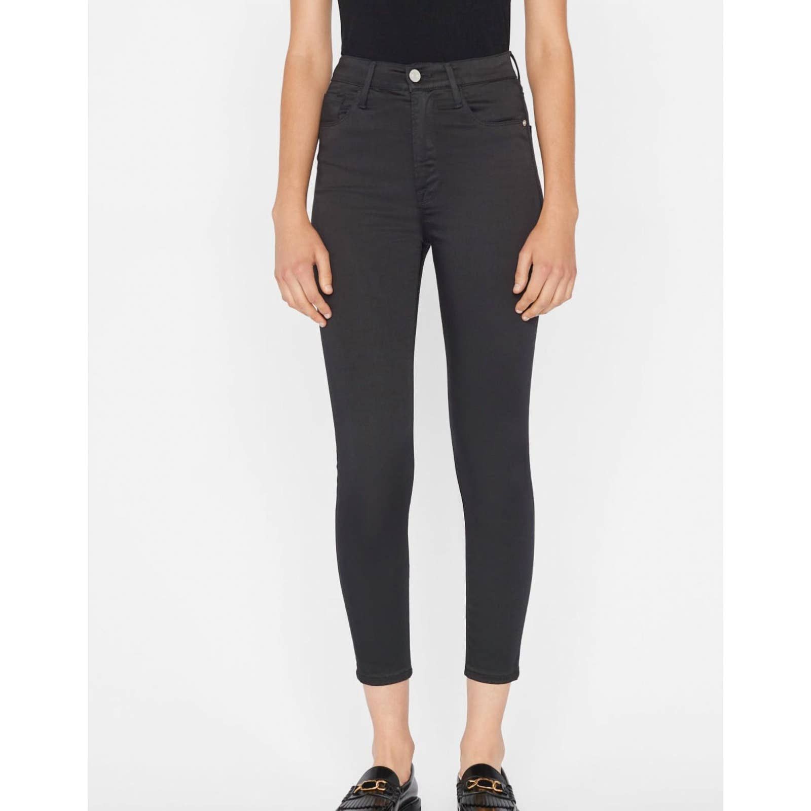 Frame Ali High Rise In Black | Grailed