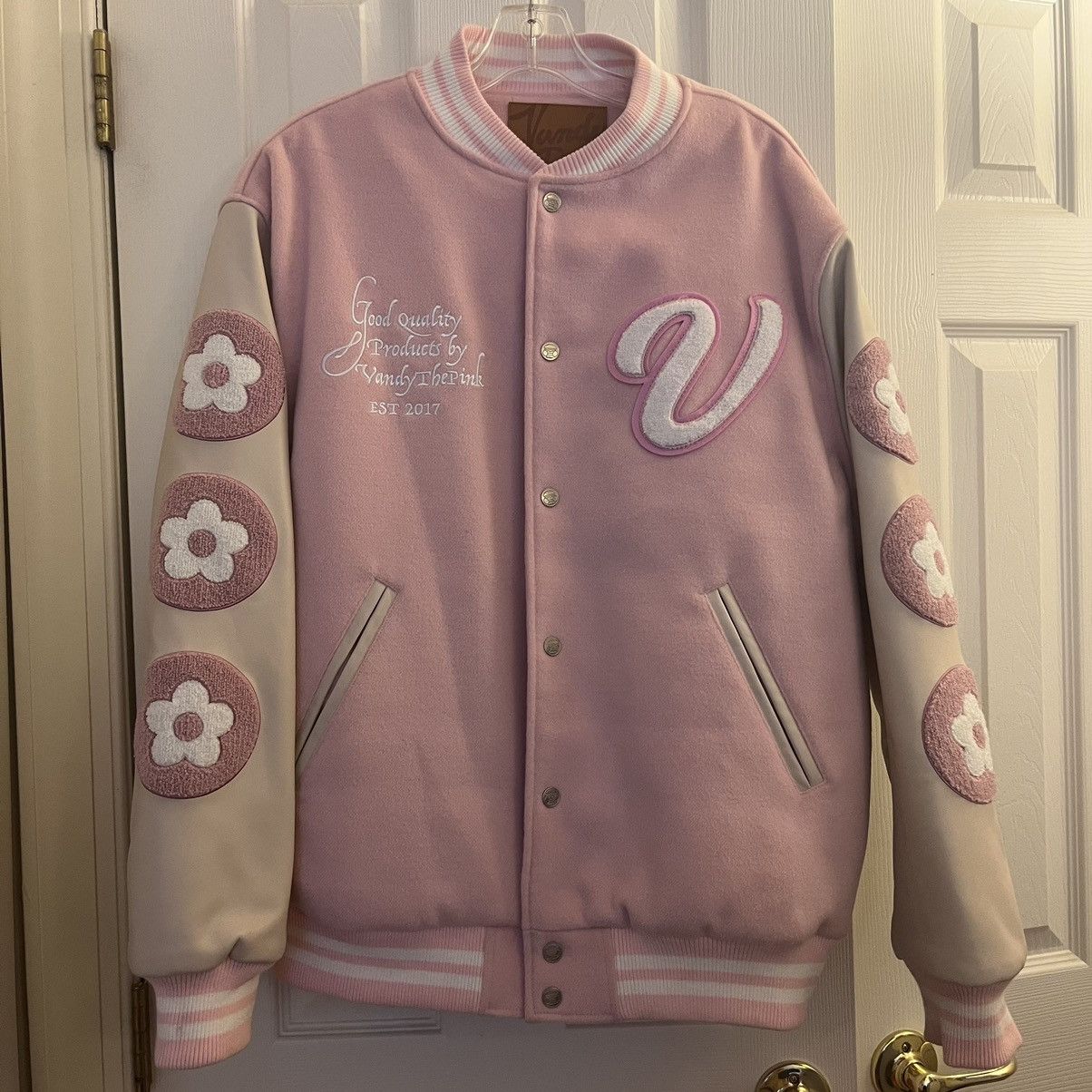 Vandy The Pink Vandy the Pink Pink Rafflesia Varsity Jacket (F&F ...