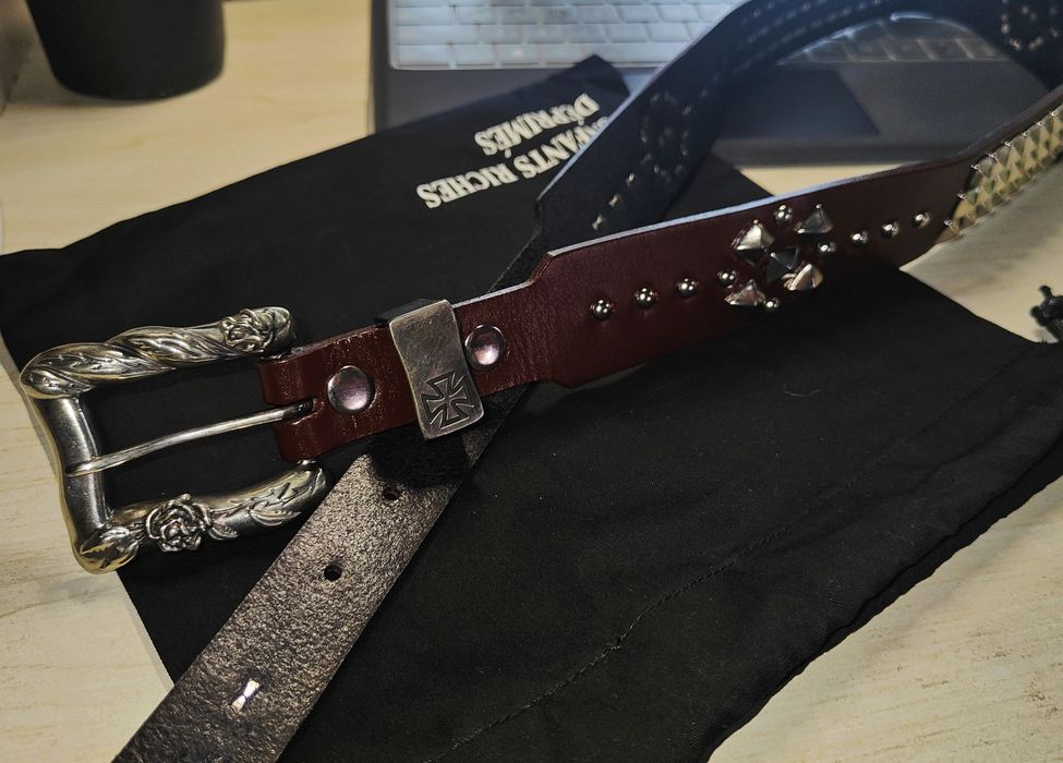 Enfants Riches Deprimes Enfants Rihces Deprimes Studded Leather Belt ...