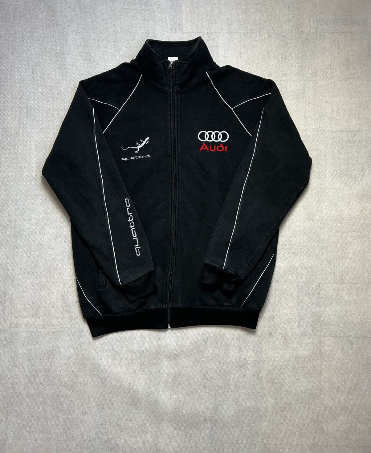 NASCAR Sweatshirt Audi Quattro Racing vintage 90’s nascar jacket | Grailed