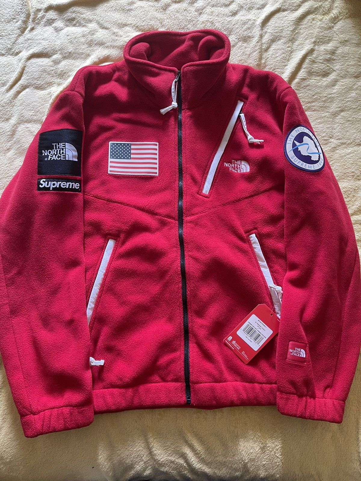 Supreme × The North Face Supreme tnf north trans Antarctica expedition ...