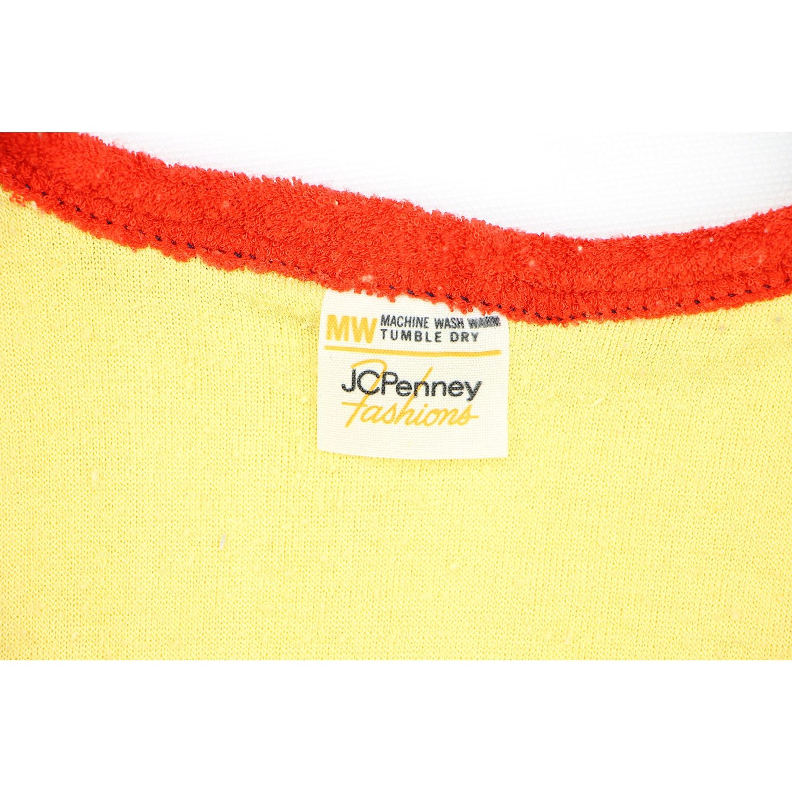 Other 70s Vintage Terry Cloth Ringer Top S | Grailed