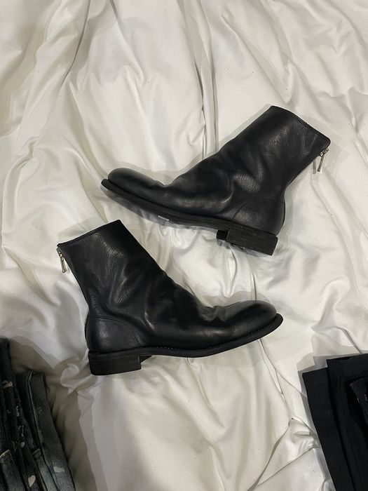 Guidi Guidi 986X Black Size 40 Back Zip Boots Horse Full Grain | Grailed
