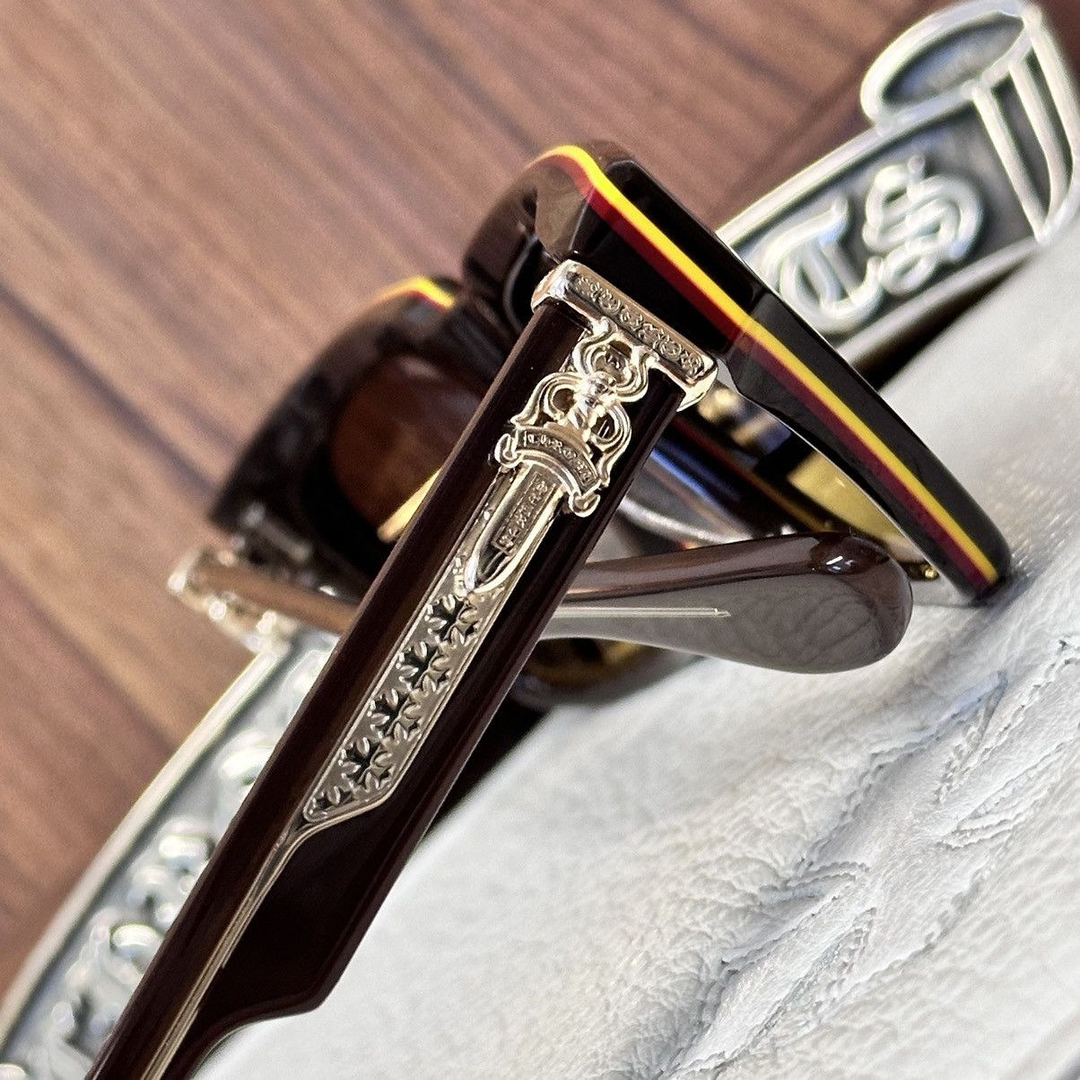 Chrome Hearts Chrome Hearts Box Officer Sunglasses | Grailed