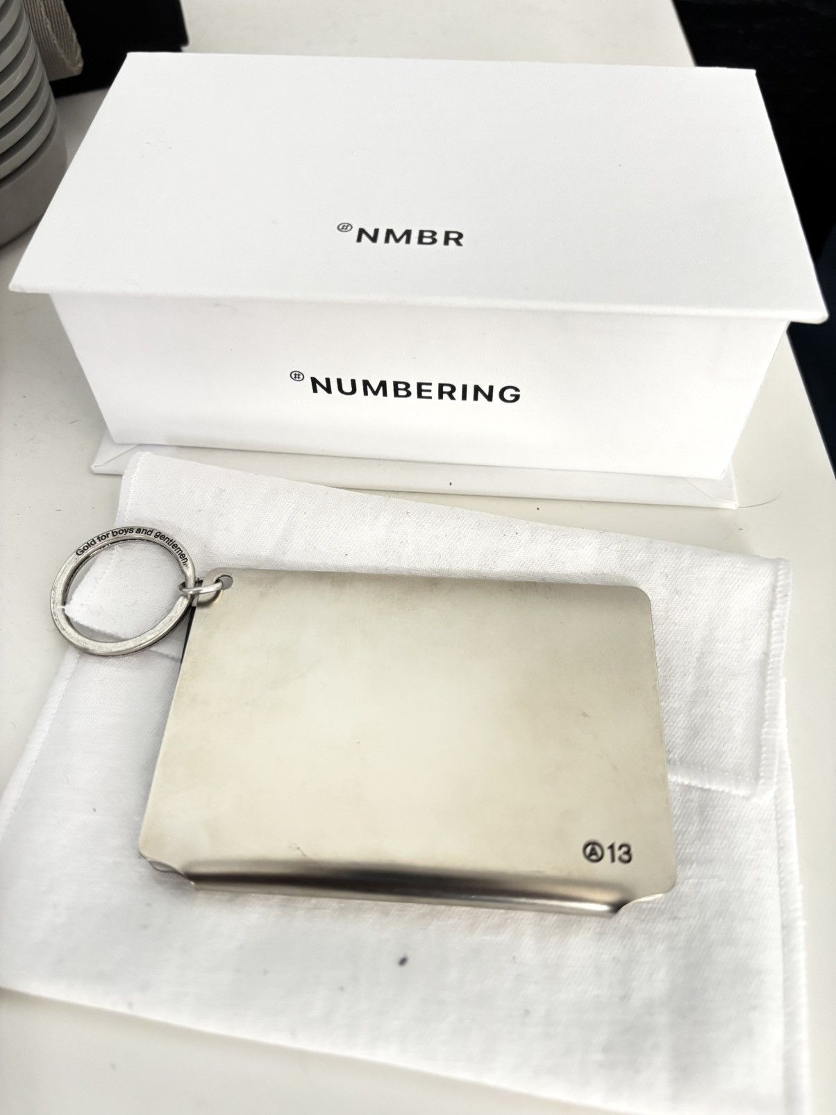 NUMBERING Numbering Metal Card Holder | Grailed
