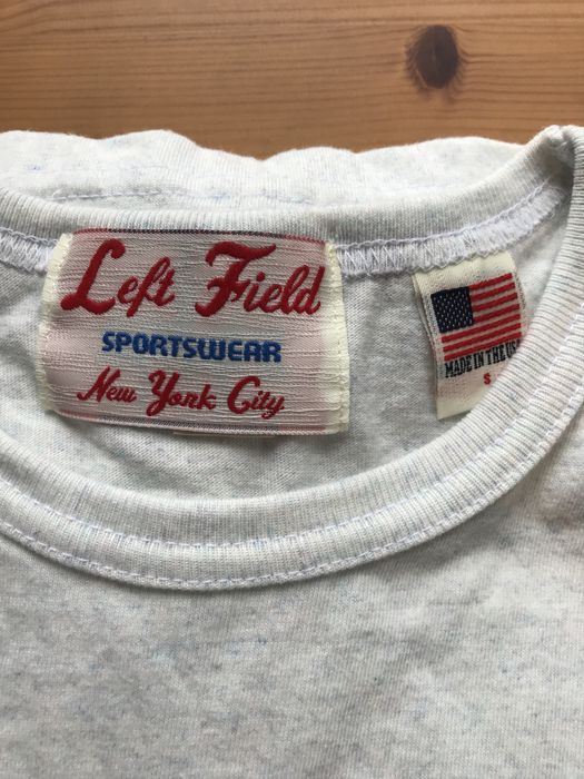 Left Field Nyc Cotton Crew Tee | Grailed