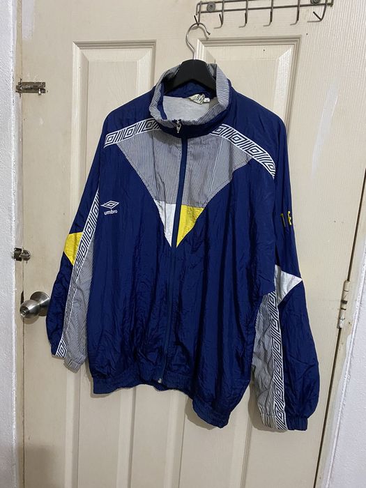 Umbro Vintage 80s Umbro England Windbreaker Jacket | Grailed
