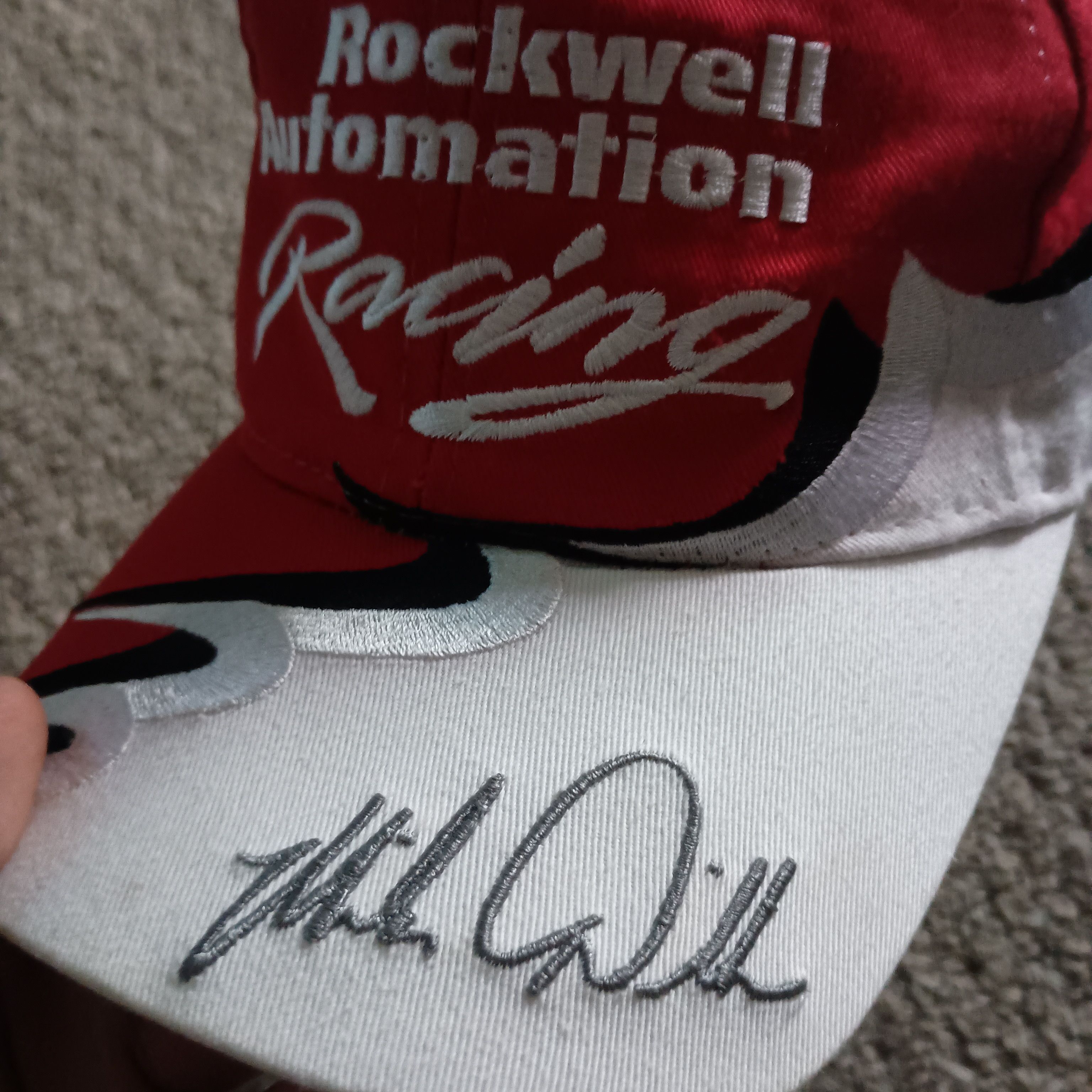 NASCAR Vintage Rockwell Automation Racing Snapback | Grailed