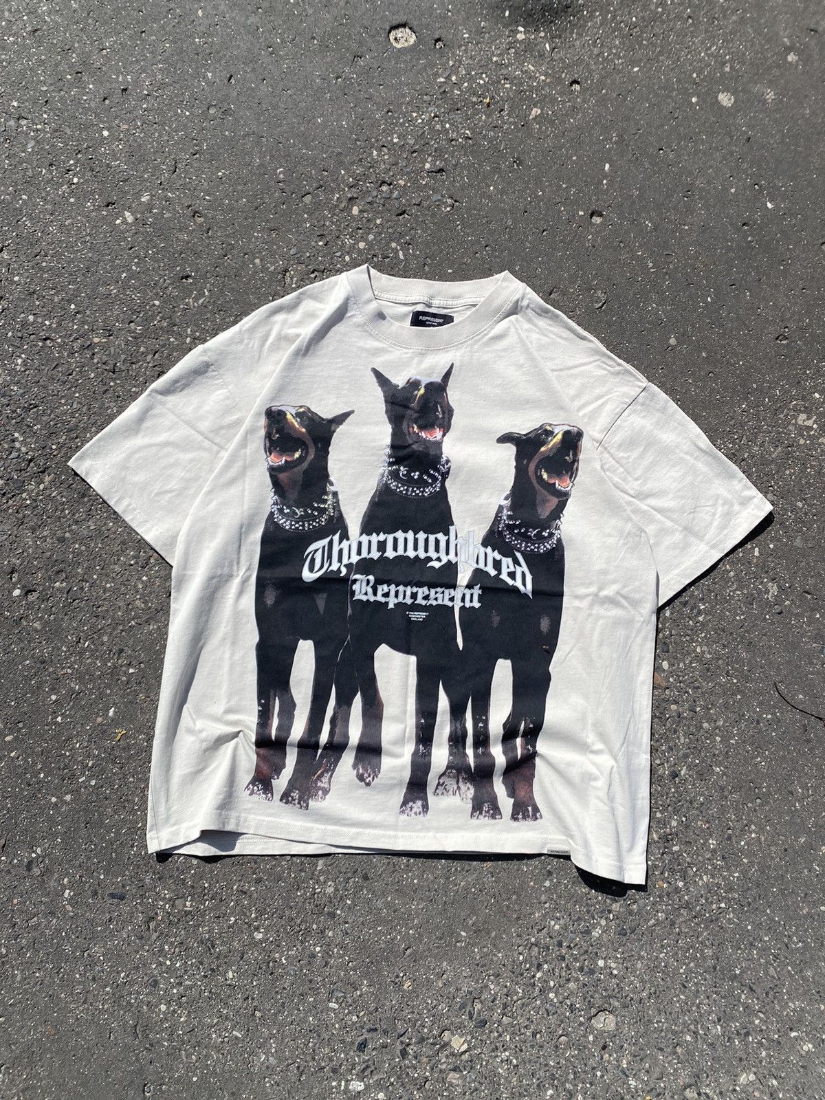 Japanese Brand × Represent Clo. × Streetwear Represent Doberman Tee T ...